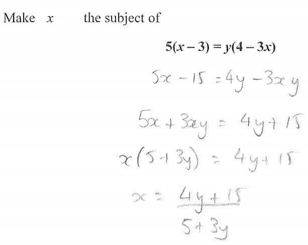 Algebra | Mathematics, Learning and Technology
