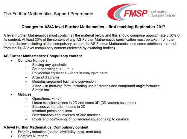 Subject Content | Mathematics, Learning and Technology